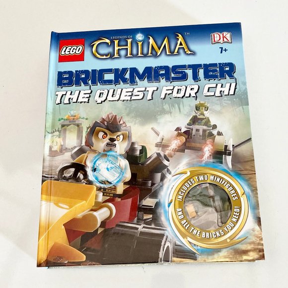 Lego | Toys | New Lego Brickmaster Chima Book The Quest For Chi ...